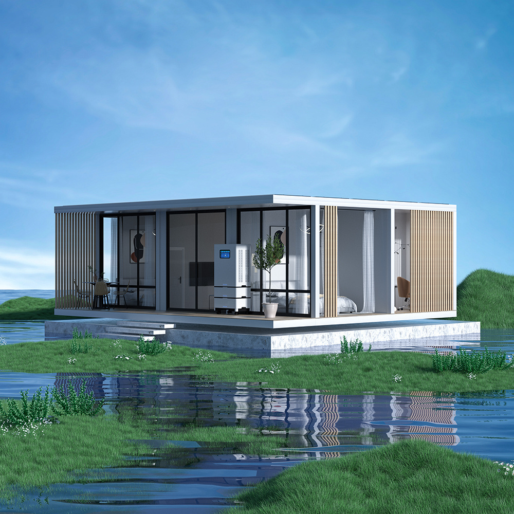 Luxury Prefab House Ready Made Economical Portable 2 Bedroom Living ...