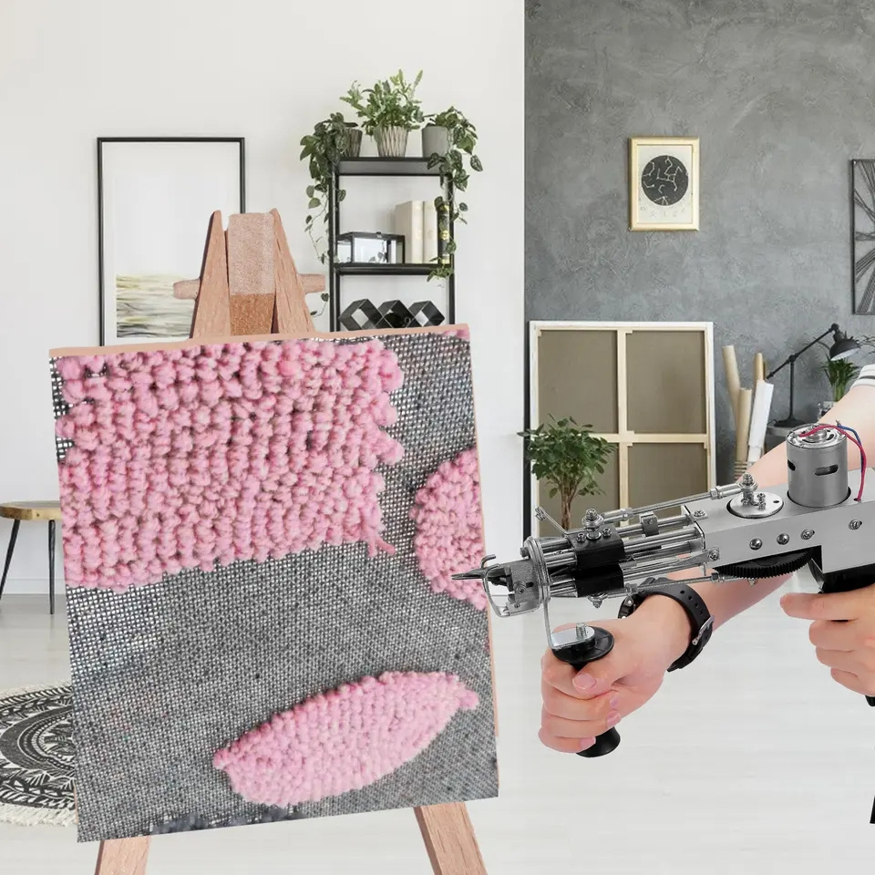 2 in 1 Cut Pile and Loop Tufting Carpet Making Electric Weaving Machine ...