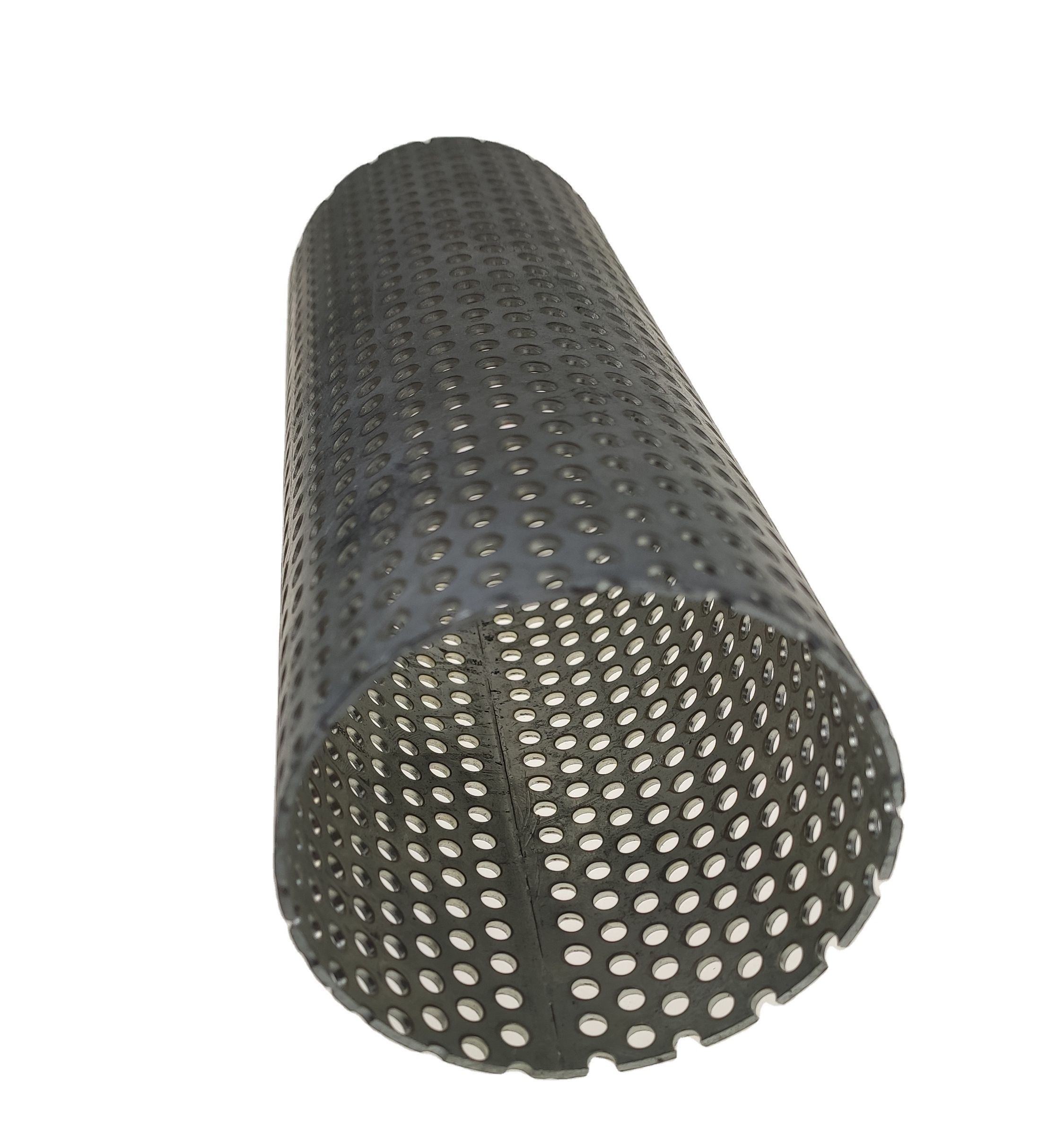 stainless steel strainer perforated pipe rolled sheet welded tube ...