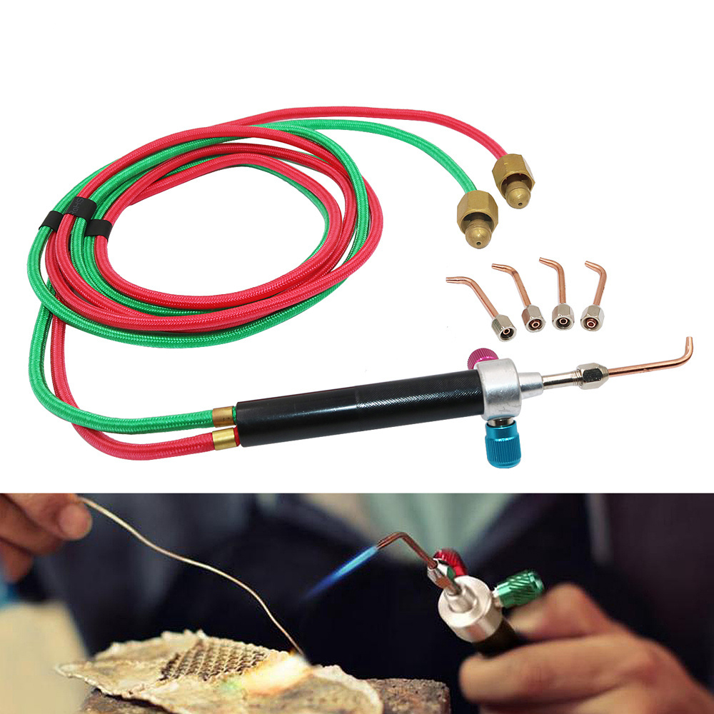 Jewelry Oxygen Kit Micro Mini Jewellery Solder Gun Gas Small Soldering ...