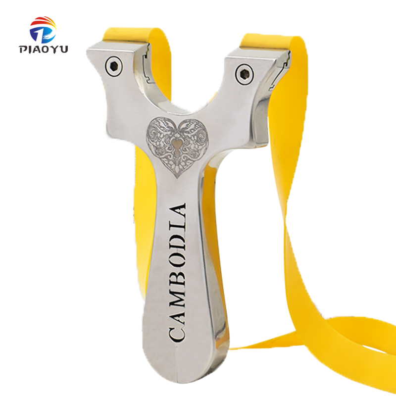 Stainless steel catapult outdoor competitive shooting slingshot ...
