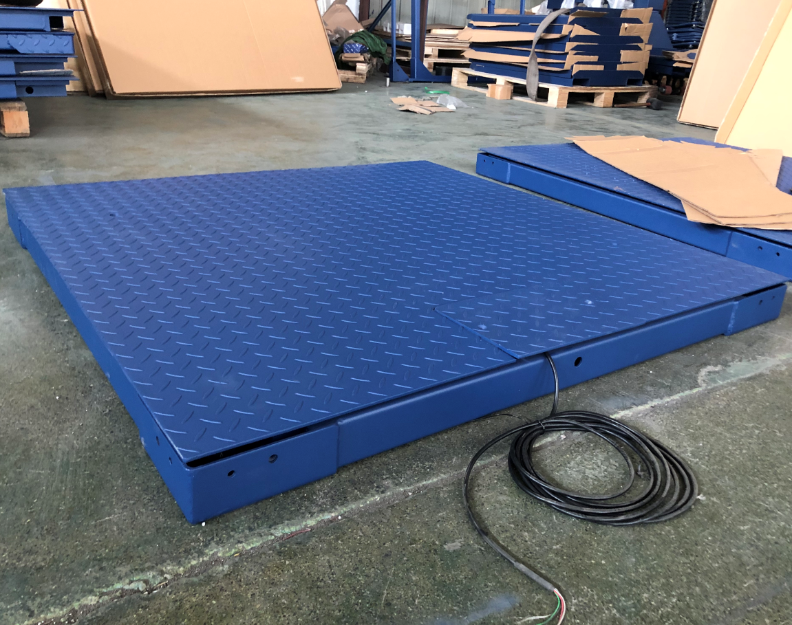 5T Mobile Scale Moving Framed Pallet Scale Industrial Weighing Digital ...