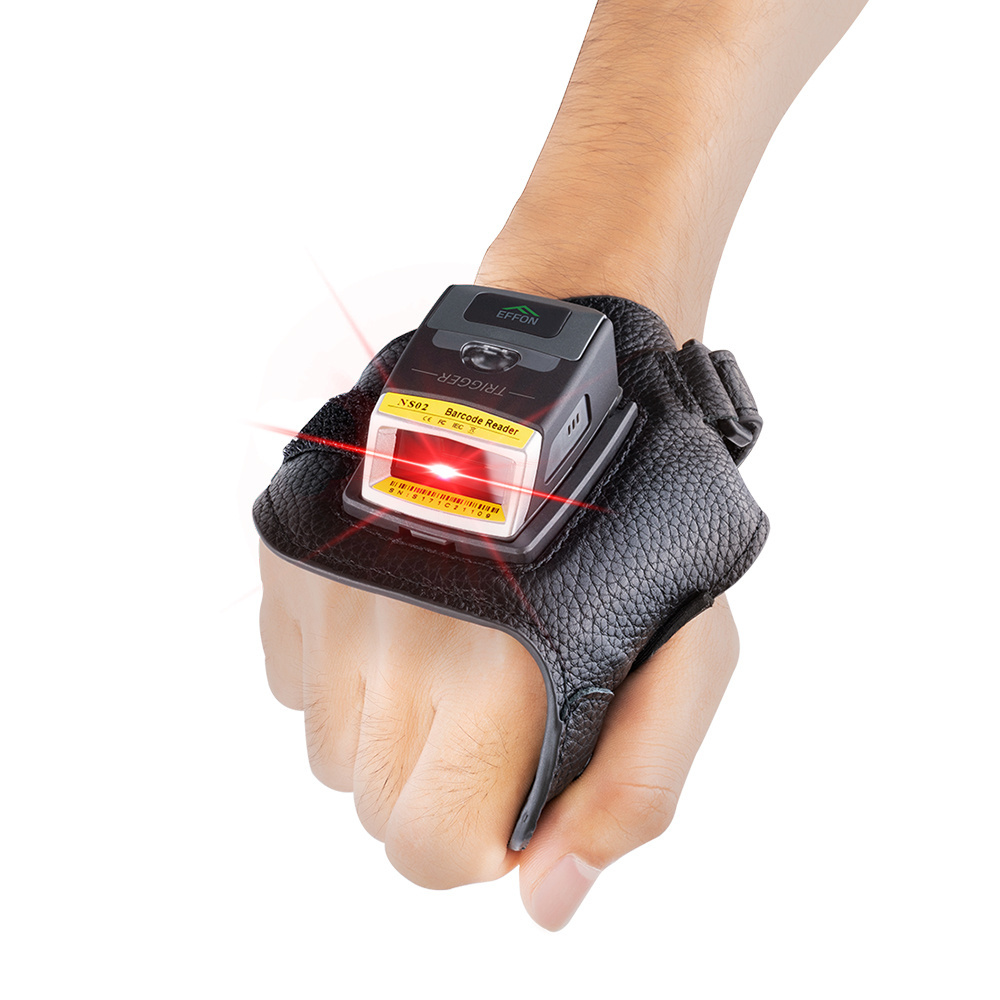 Effon PS02 bluetooth barcode reader connected billing system ring ...