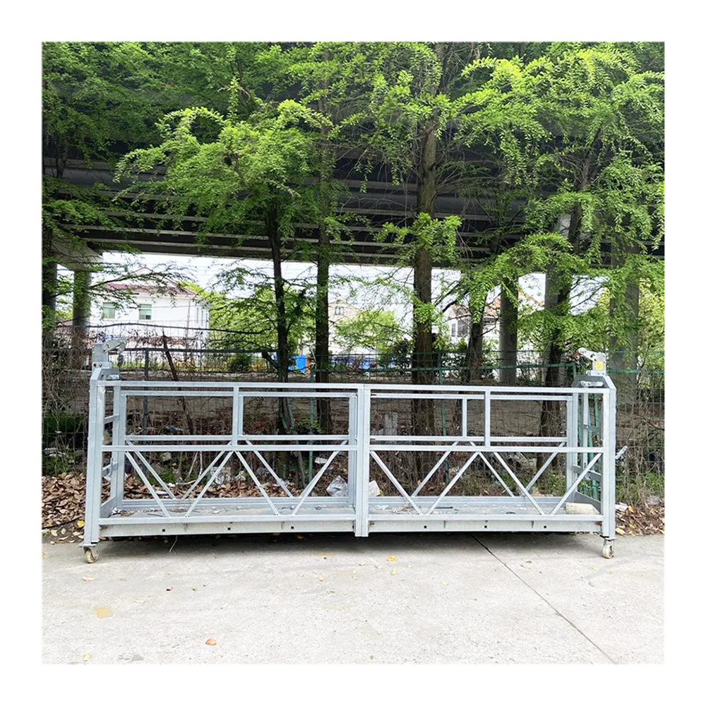 High Safety Factor Aluminum Work Aerial Facade Gondola Scaffolding ...