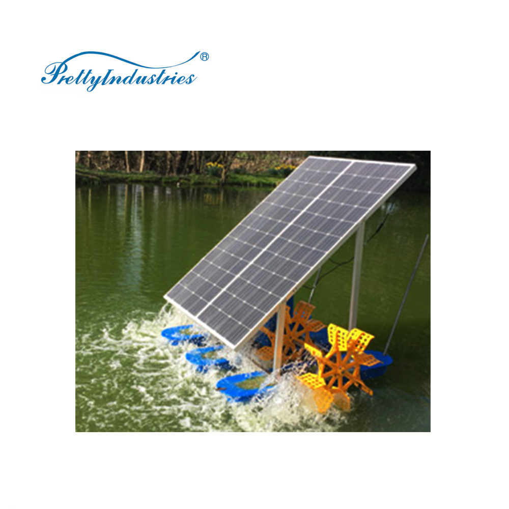 Aquaculture Fish Shrimp Pond Paddle Wheel Aerator 2 Impellers ...