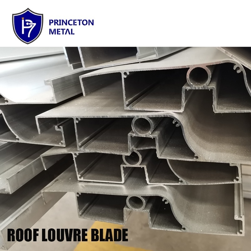 PRINCETON Waterproof Louver Roof System Kits Outdoor pergola aluminium ...