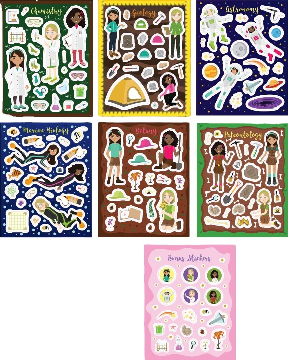 Custom Full Color Printing Baby Children Kids Toddler Girl Sticker ...