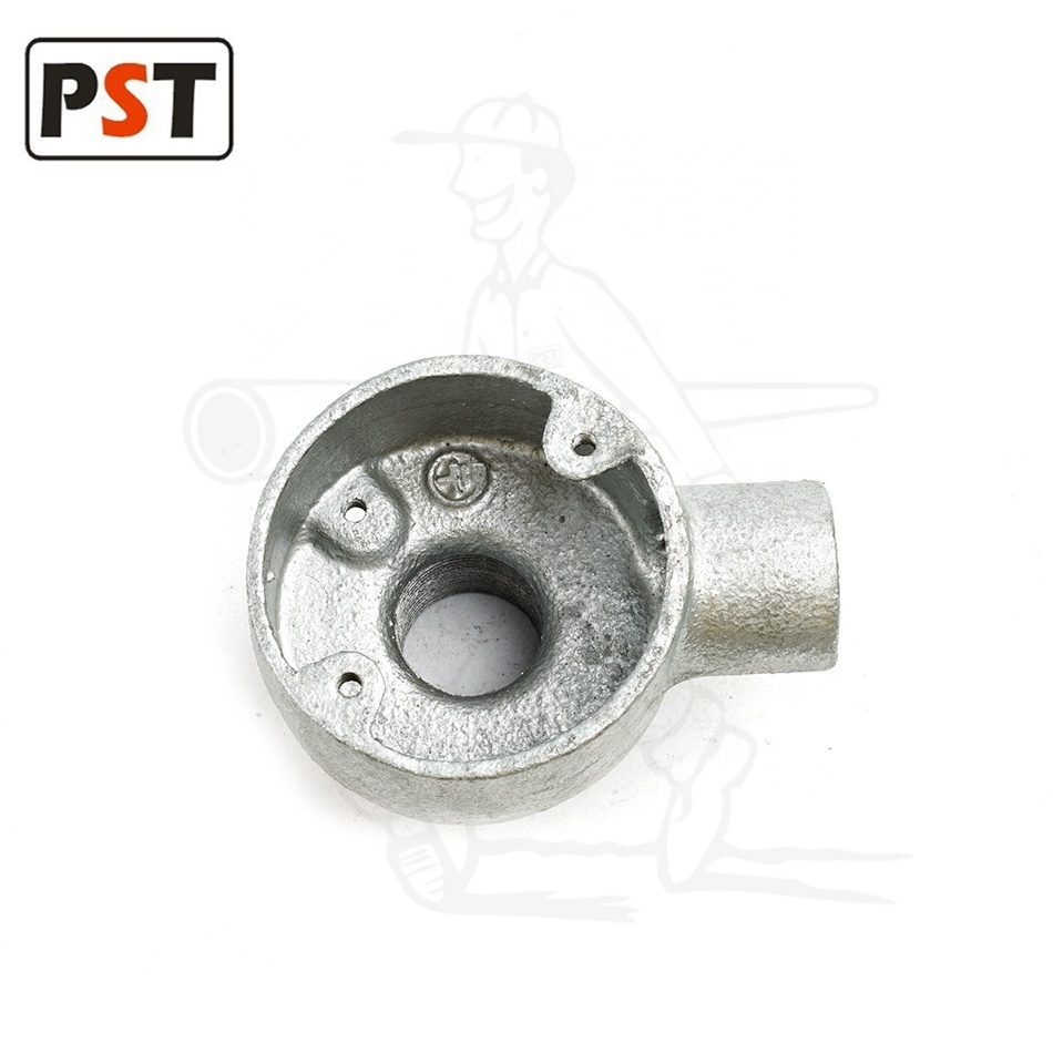 BS4568 Conduit Fitting Malleable Iron 1 way Terminal Box ...
