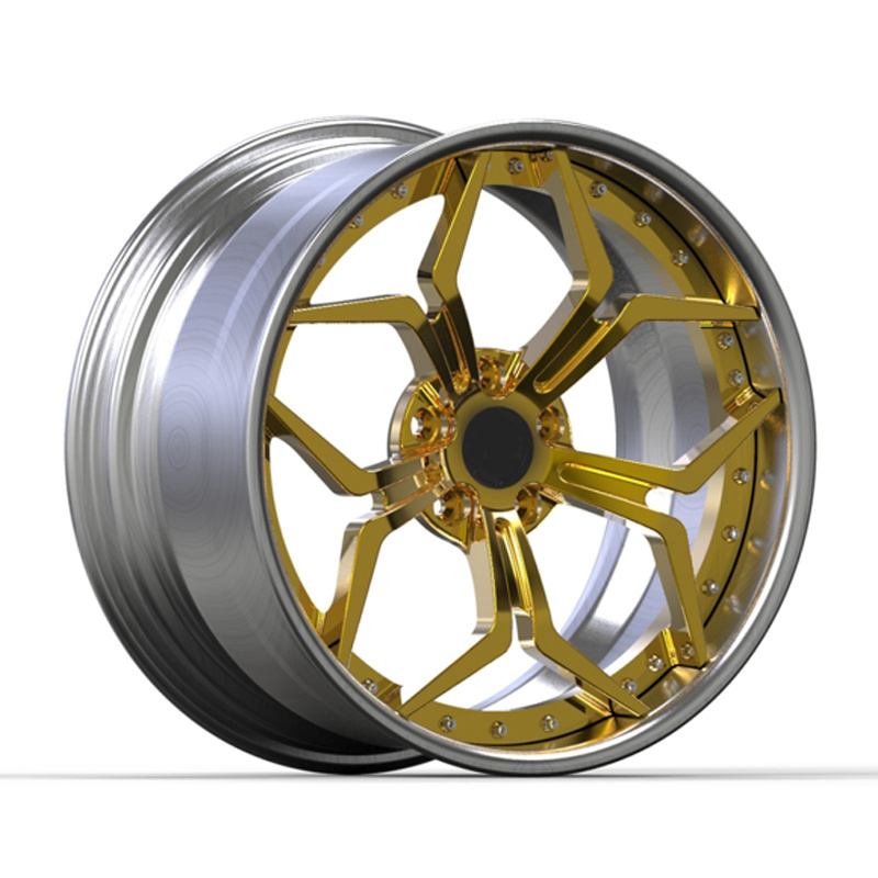 rim 16-20 21 22 23 inch brite Full painting forged polishing deep dish ...