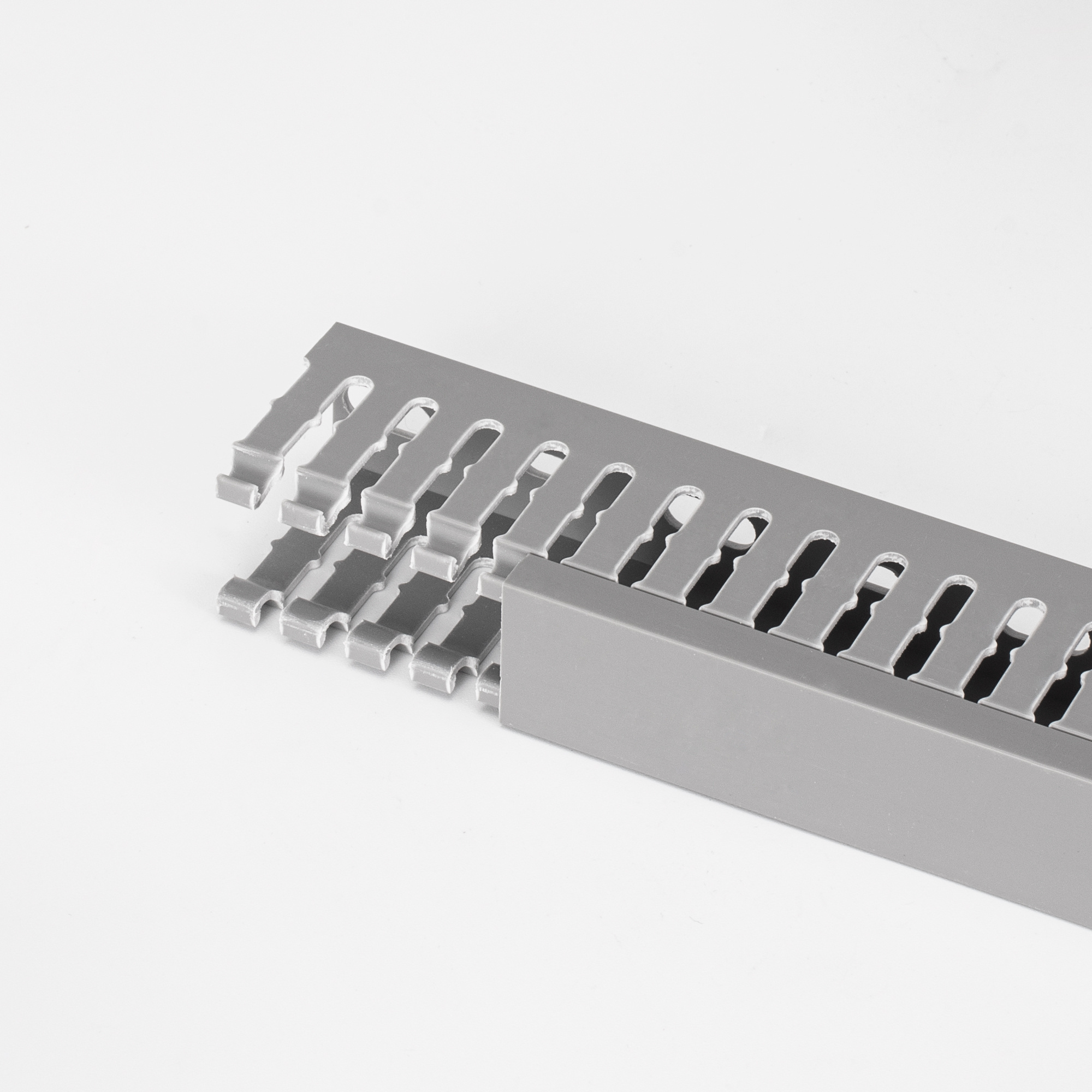 Electrical Pvc Wire Cable Slot Casing Pvc Panel Slotted Trunking 50*25 ...