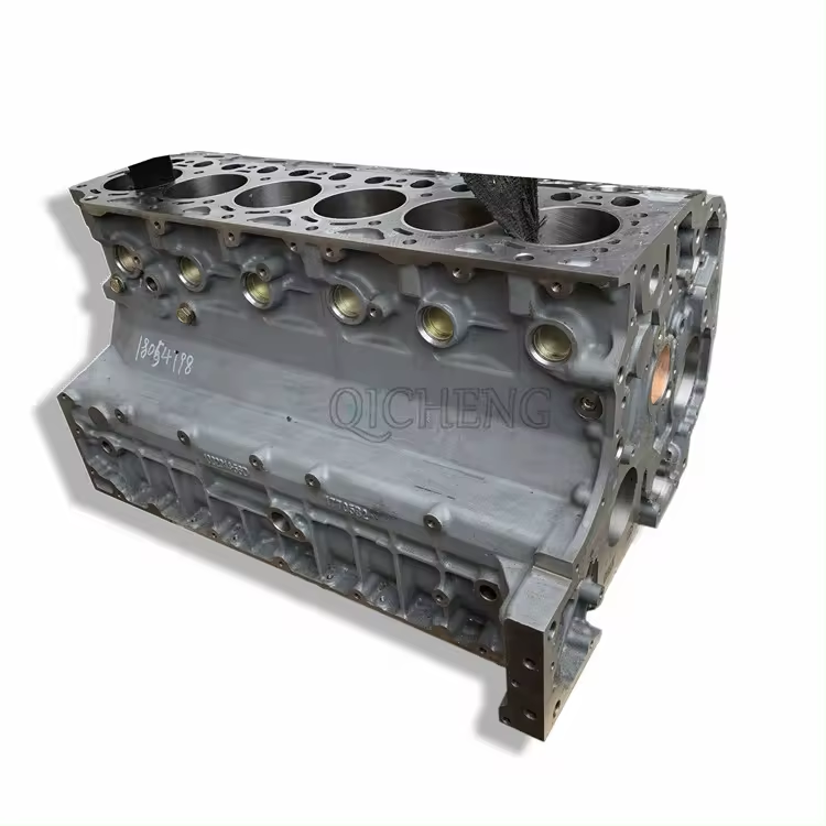 Excavator Diesel Engine Cylinder Block assembly EC210B short block assy ...