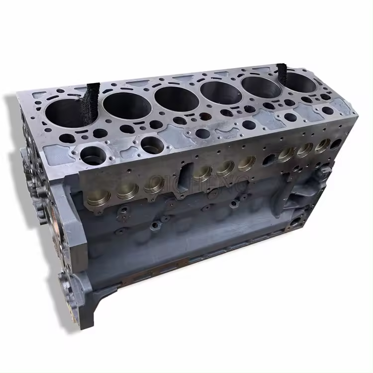 Excavator Diesel Engine Cylinder Block assembly EC210B short block assy ...