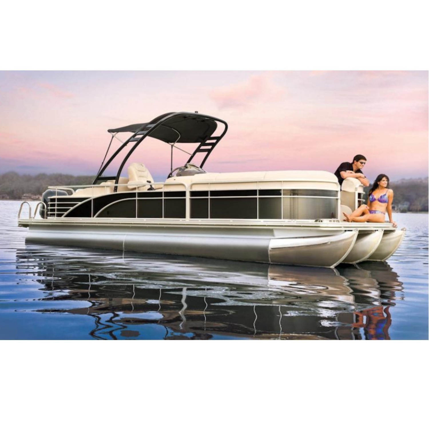 Aluminium Boat 7.6m/25ft Outboard Engine Pontoon Boat for Sport Fishing ...