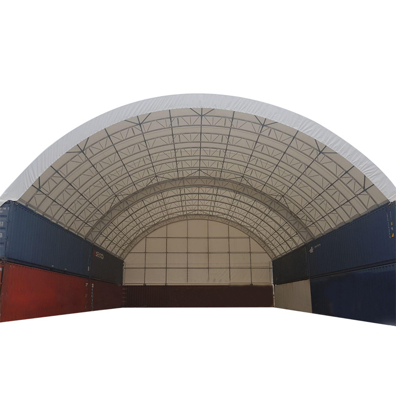 8040 Large high quality PVC industrial shipping container dome shelter ...