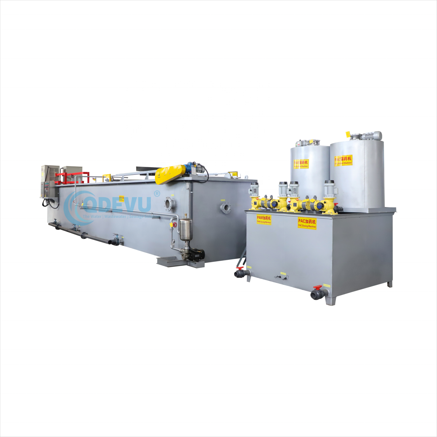 electrocoagulation wastewater sewage treatment equipment mini plant ...
