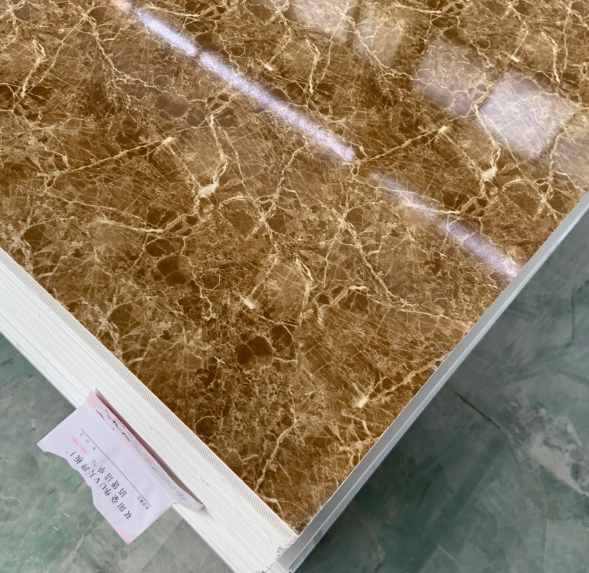 The New High Light Density PVC Marble Board Stone Plastic UV Plate Wall ...