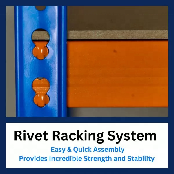 Heavy Duty Rack System Warehouse Metal Storage Stacking Racks & Shelves ...