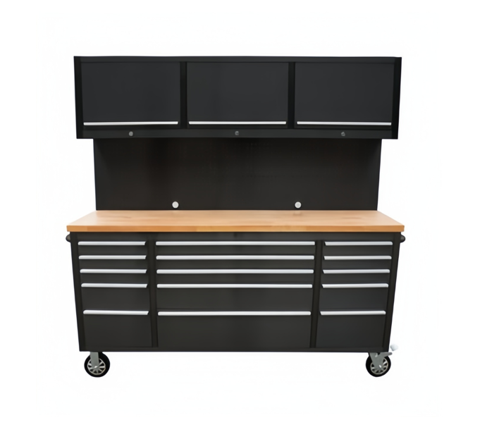 Heavy duty workshop 72 inch tool cabinet garage tool box cabinet ...