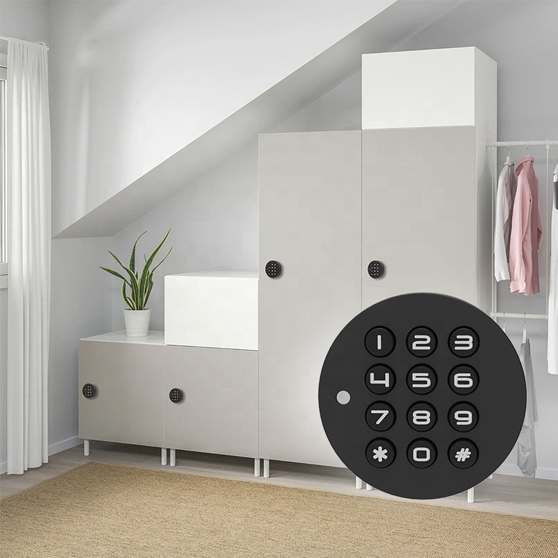Combination Electric Coded Wooden Furniture Lock Mini Small Wardrobe ...