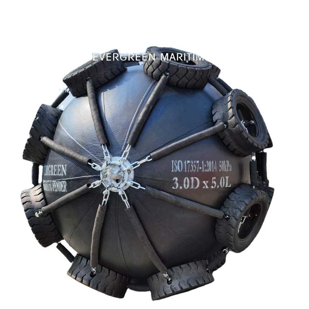 Pneumatic Rubber Fender With Airplane Tyre Float | Bestsuppliers.com
