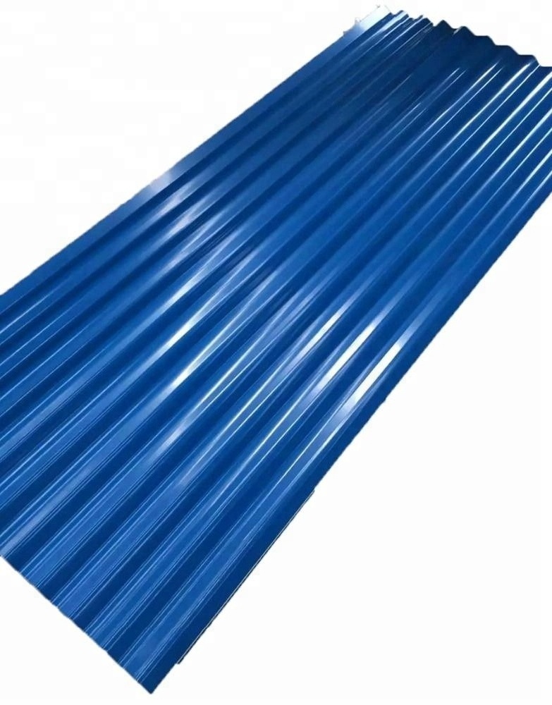 rib-type corrugated color roof, corrugated prepainted steel sheet ...