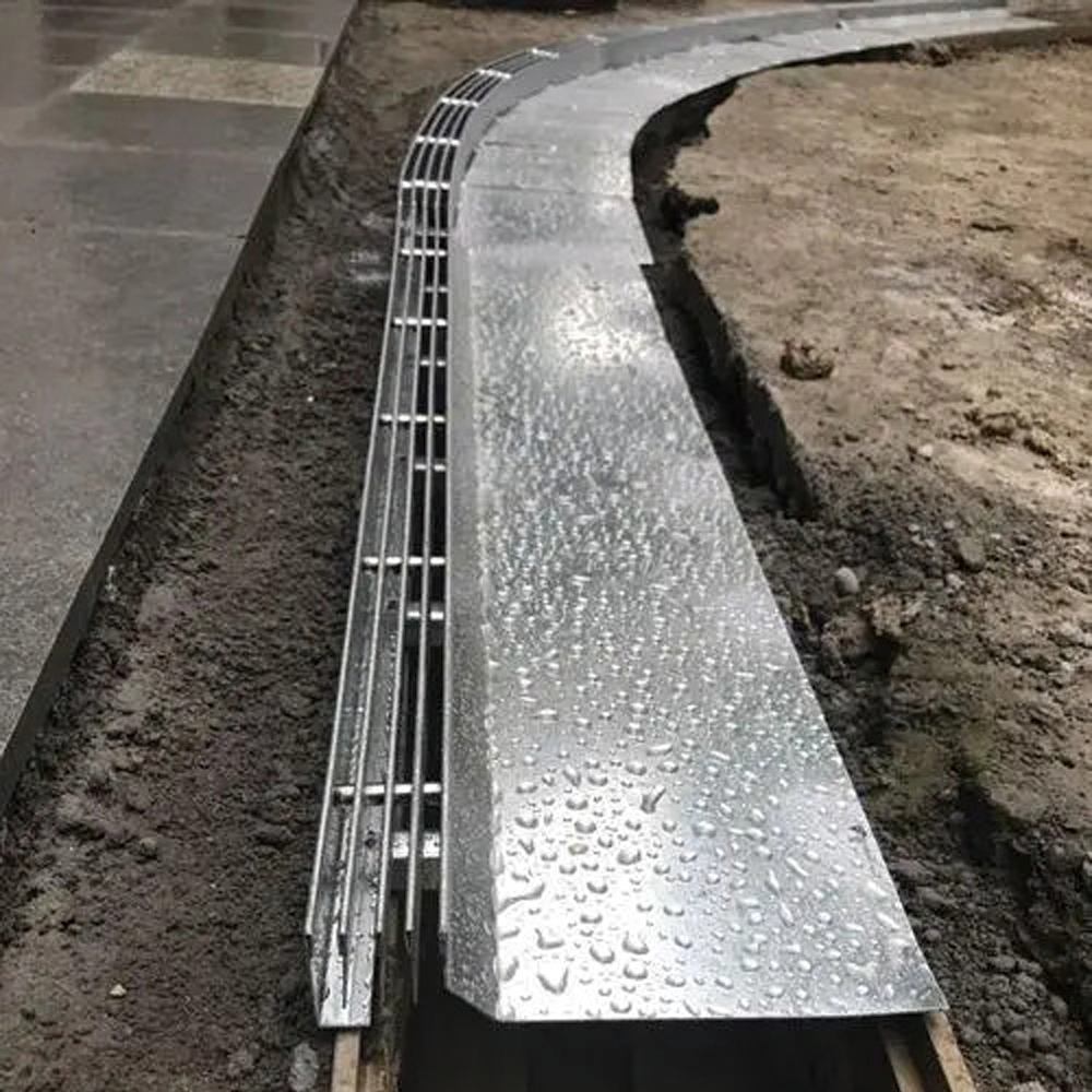 High Quality Steel Grating Drainage Ditch U-Shaped Concrete Polymer ...