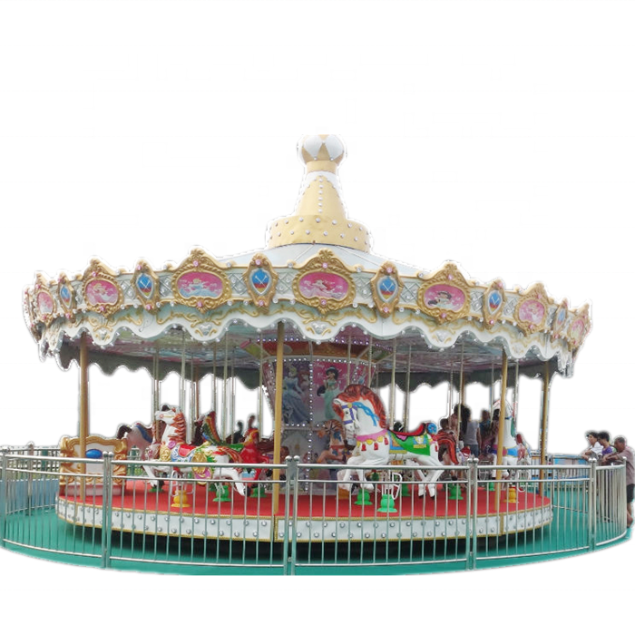 Carousel ride with trailer mounted for sale mr christmas carousel ...