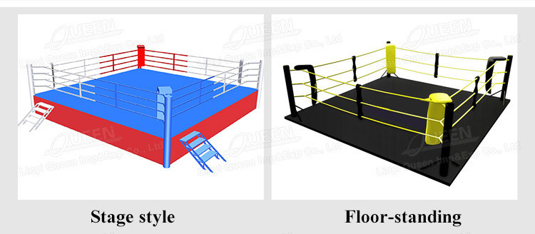 MMA ONEMAX boxing ring elevated material 20 x 20 ft. floor boxing ring ...