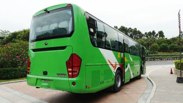Travel Coach Bus 49 Seat Passenger Yutong Buses Sealed Window Used ...