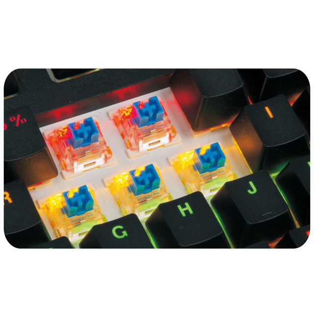 SATE- Brand stock RGB Backlighting Mechanical Gaming Keyboard 87 Keys ...