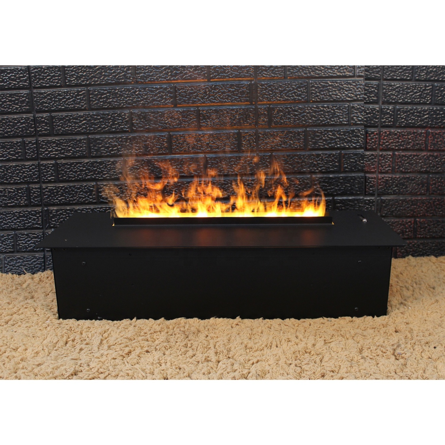 Cassette 600 RGB LED Flat Panel Version Water Vapor Electric Fireplace ...