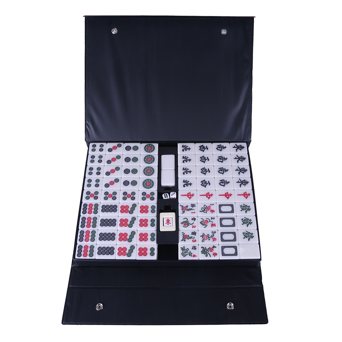 Chinese Mahjong Premium Melamine Imitation Jade Mahjong Set ...