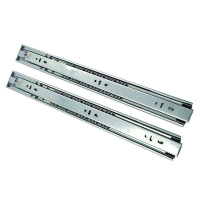 Snap on ball bearing drawer slides store