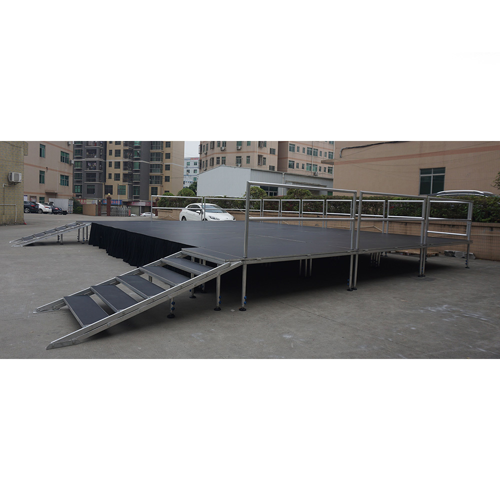 4x4 aluminum wedding adjustable stage platform for event party ...
