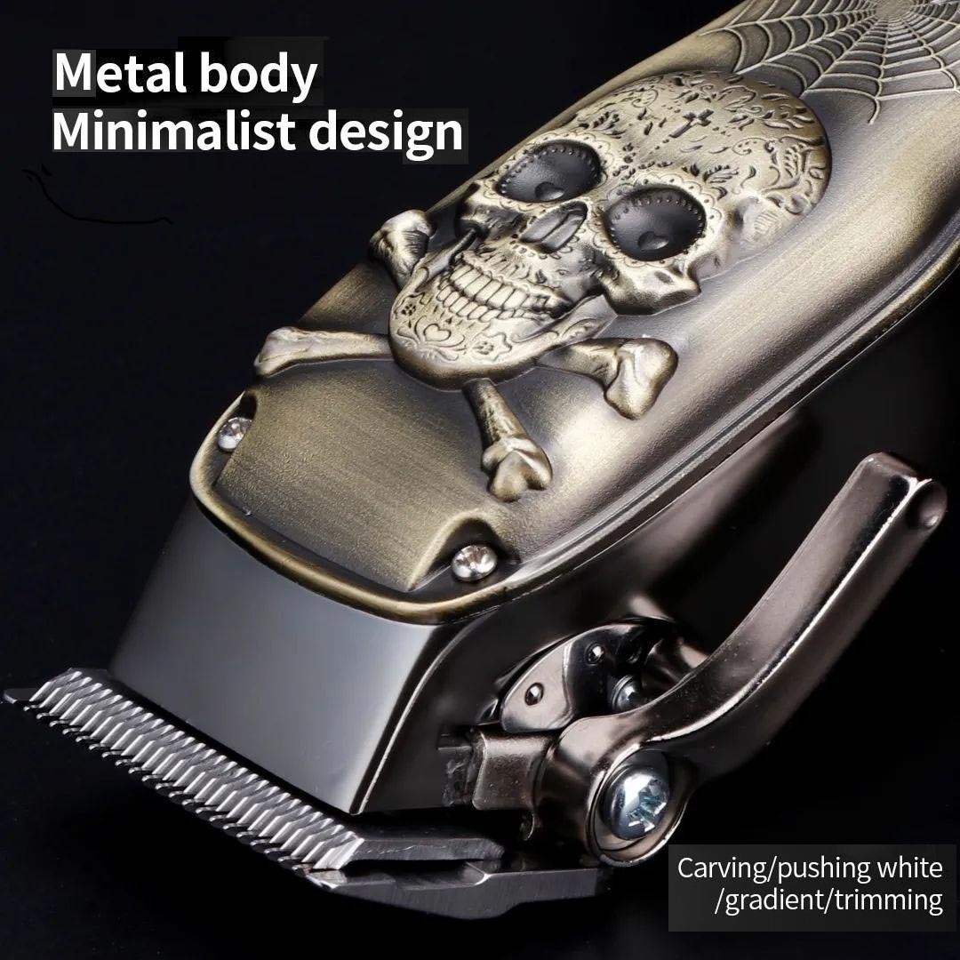 Retro Whole Metal Professional Mens Hair Clippers Electric hair clipper ...