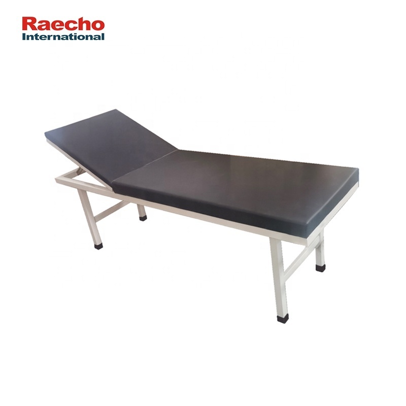 Professional Adjustable Bold Steel Pipe Medical Exam Table Hospital bed ...