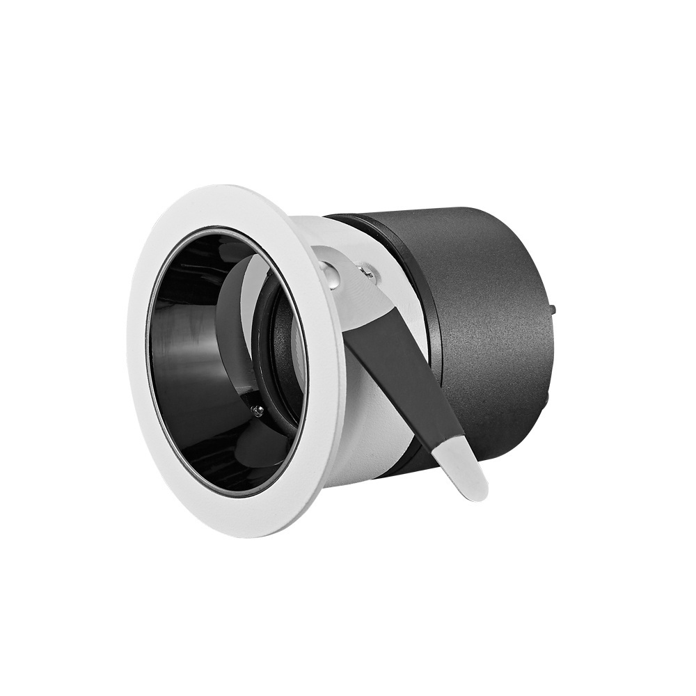 6W 8W Anti-glare adjustable dimmable led ceiling recessed spot light ...