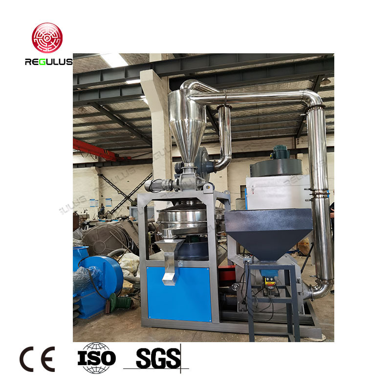 PVC Granules Grinding Equipment Powder Making Machine Plastic Milling ...