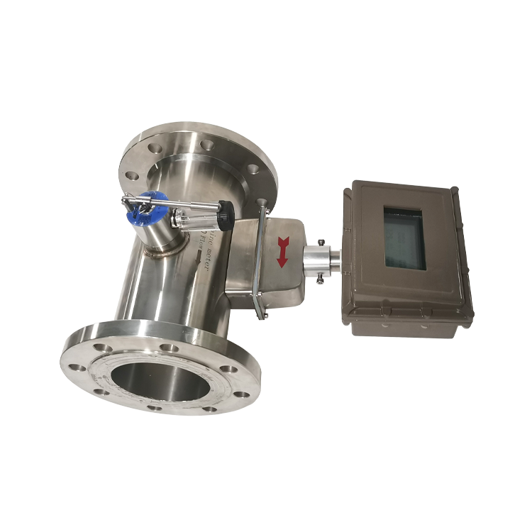 High Accuracy Smart Digital Ex-proof 4-20mA Gas Turbine Flow Meter with T&P Compensation ...