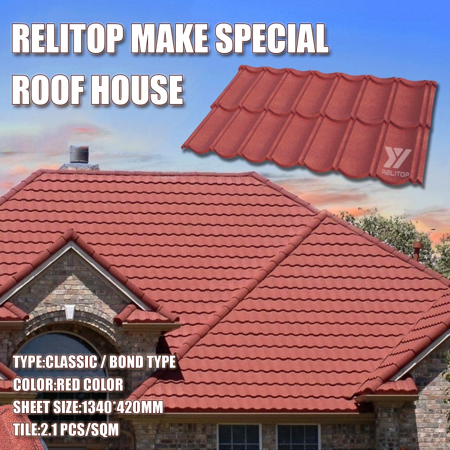 Galvanized corrugated color roof tile stone coated steel roof tiles ...