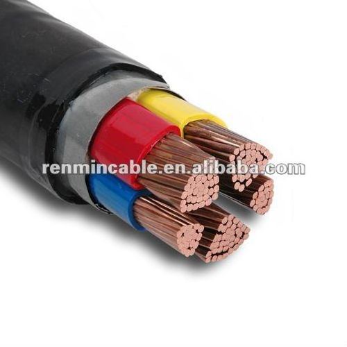 Armoured Cable LV MV Power Cable with Copper Conductor PVC/XLPE Insulation SWA Armoured Power ...