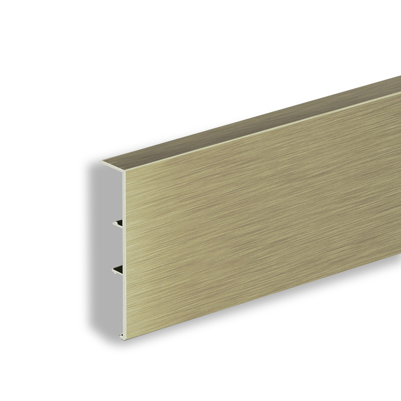 Waterproof 4 Inch Wall Protection Baseboard Aluminum Skirting Board ...