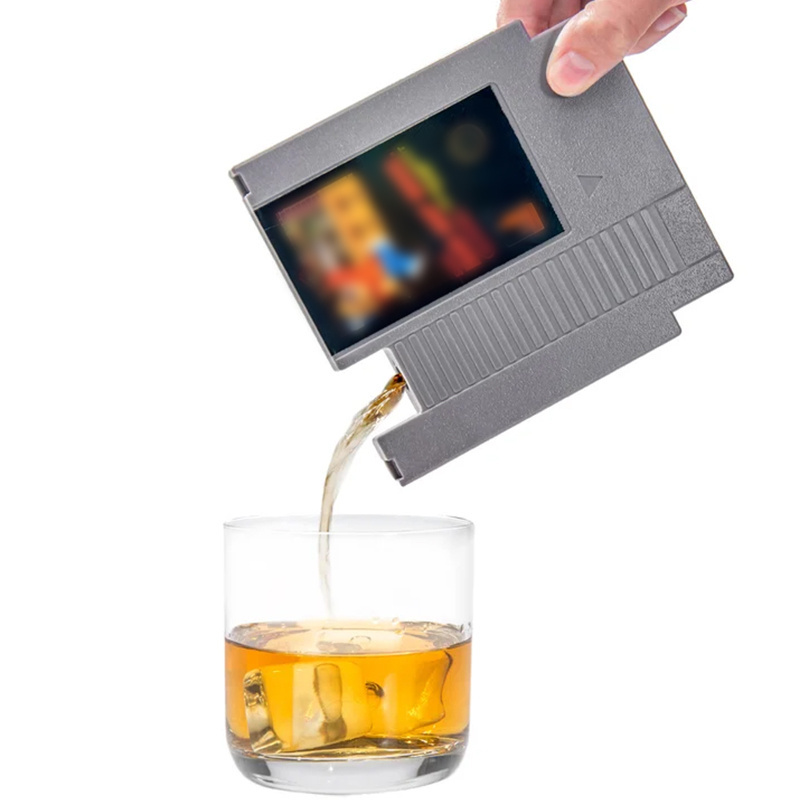 Sstyled After Retro NINTEND NES Game Card Cartridges Secret Drinking ...