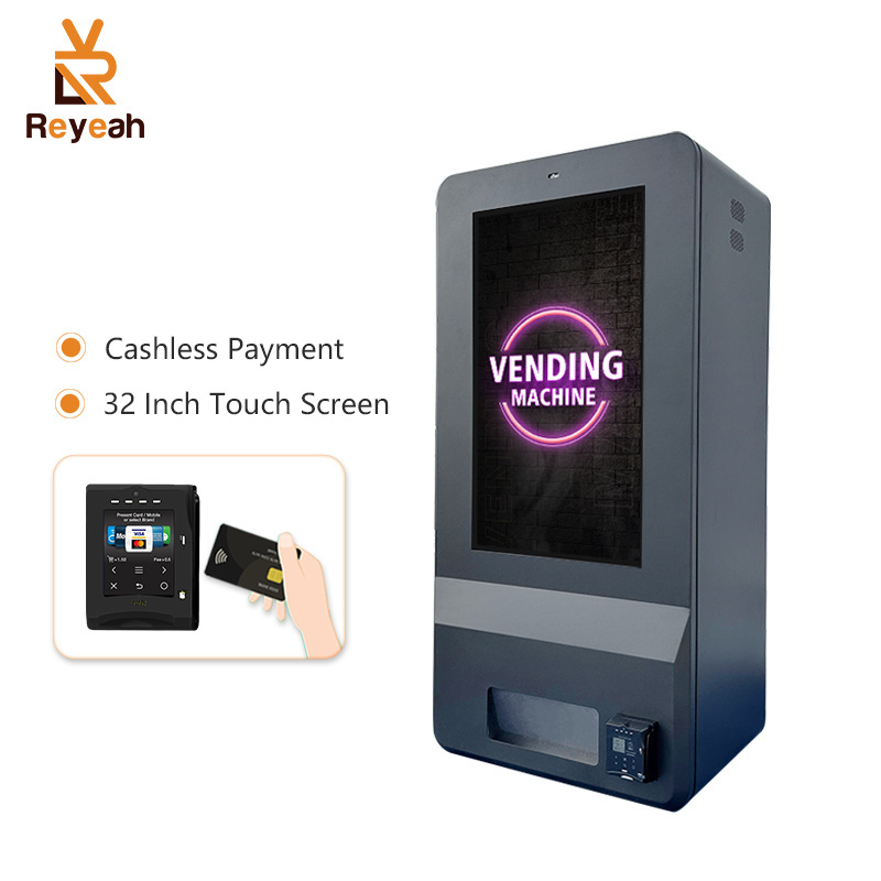 Mini Automatic 24 Hours Self Vending Machinen Self-Service Wall Mounted ...