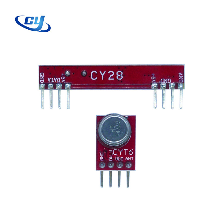 Red Board CY28+CYT6 Lower Cost 315 433.92 Mhz Receiver Transmitter ...