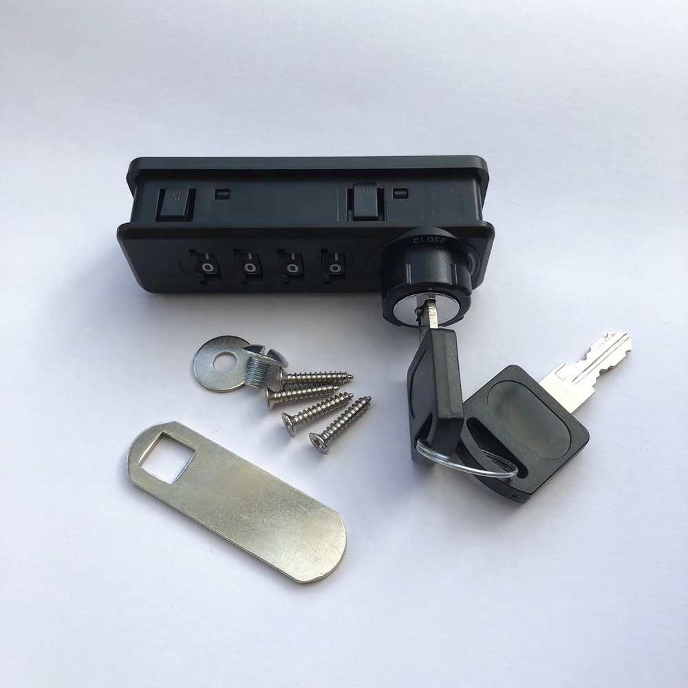 4 digits mechanical code combination lock for gym cabinet locker ...