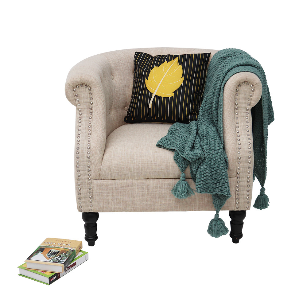 Modern Living Room Lounge Chair, Small Chair Living Room Modern ...