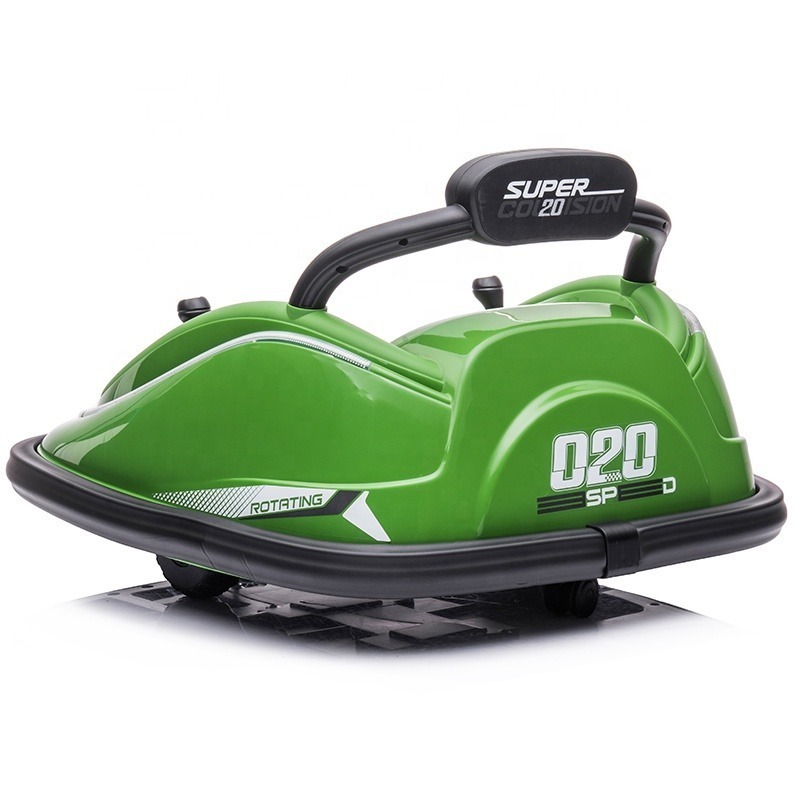 New indoor 360 degree rotation 12v electric kids ride on bumper car ...