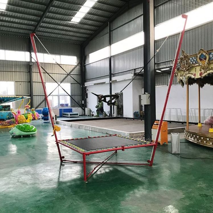 Amusement park rides children bungee trampoline jumping equipment for ...