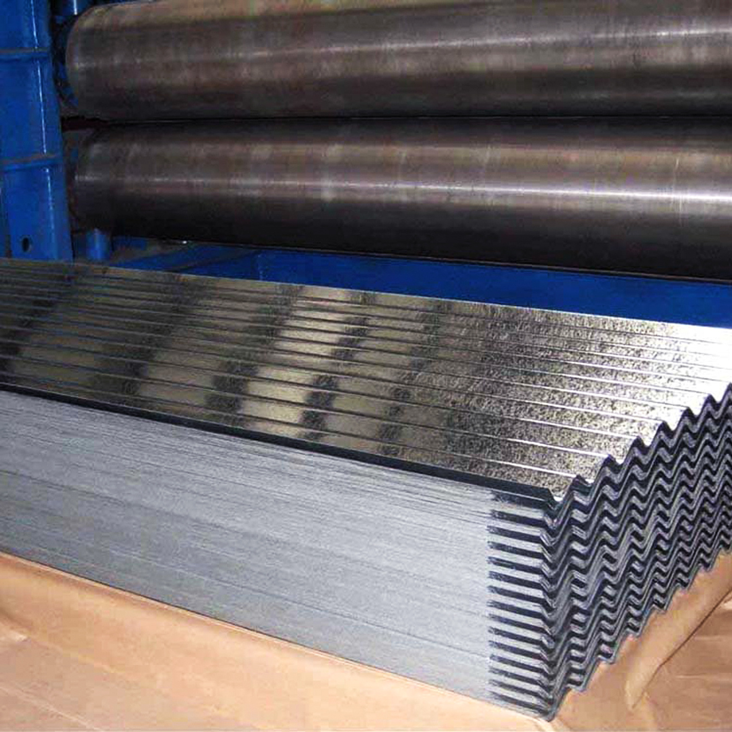 16 Gauge Acero Galvanizado Galvalume Prepainted Iron Corrugated ...